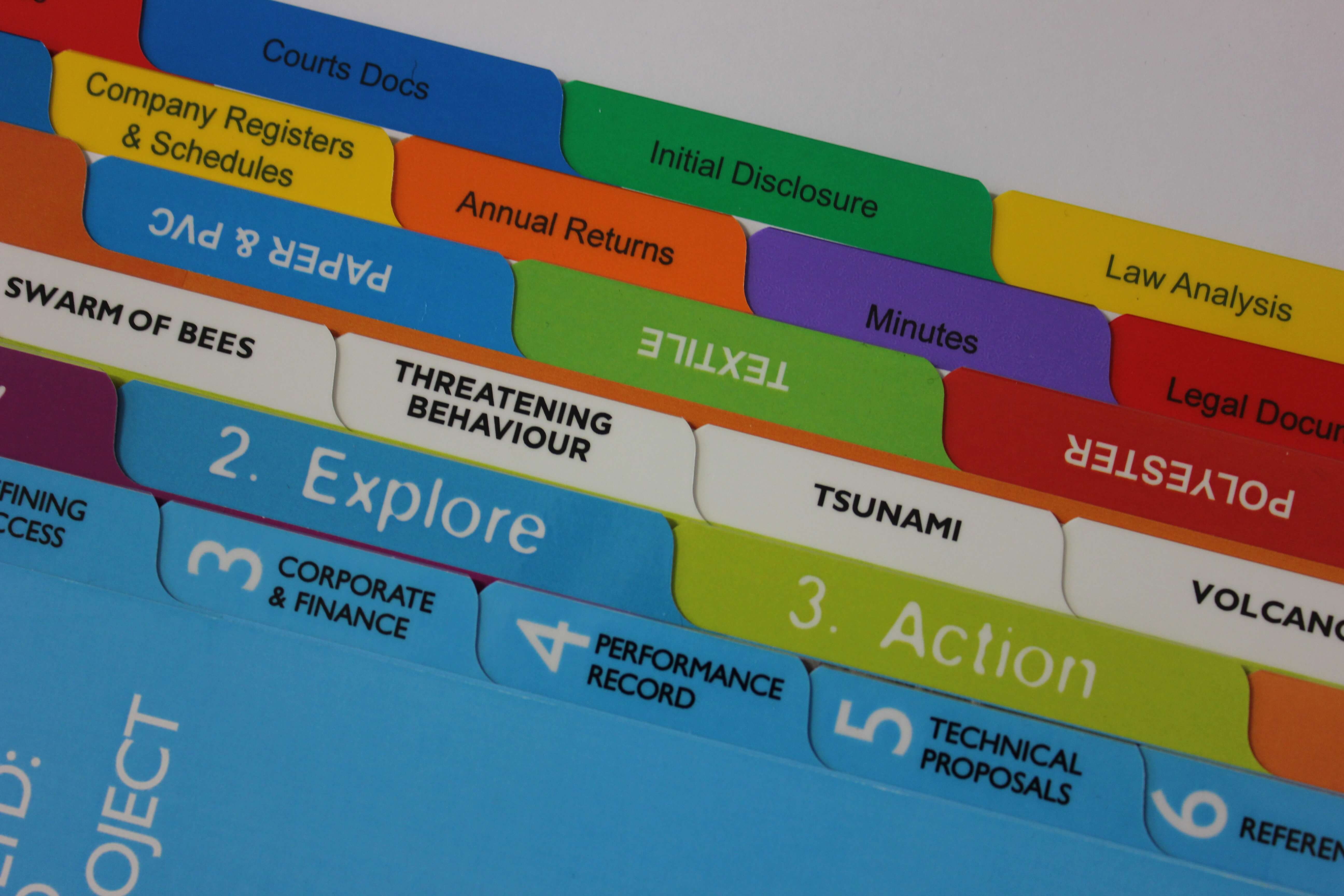 Selecting the right substrate material for your tabs - Tabbing Services Ltd