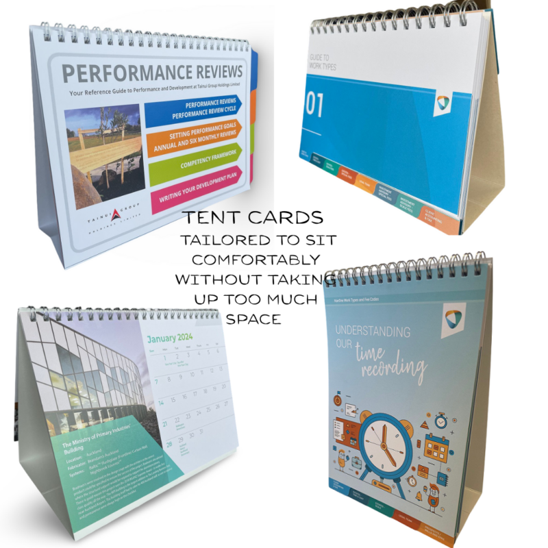 Tent Cards - Tabbing Services Ltd